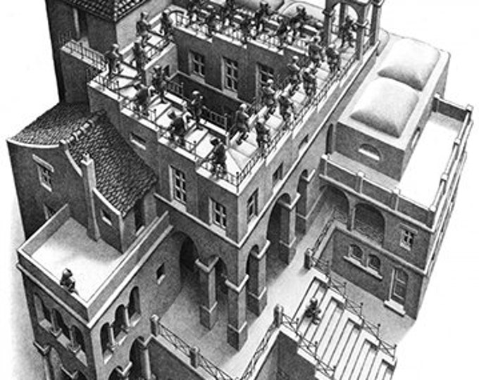 M C Escher, Mobius Strip II, Red Ants, 1963, Catalogue No 441, Graphics ...