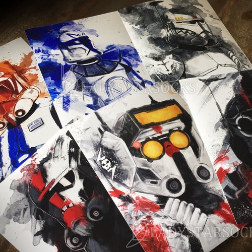 Star Wars: the Bad Batch Car Decal - Etsy