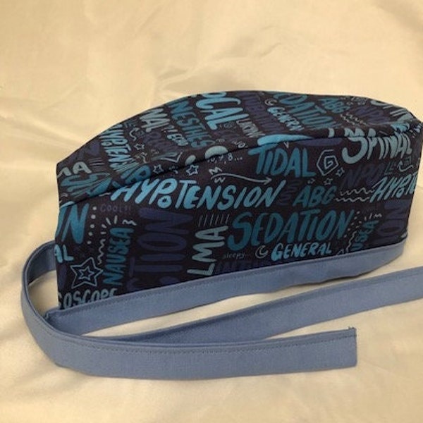 Anesthesia Scrub Cap - Etsy