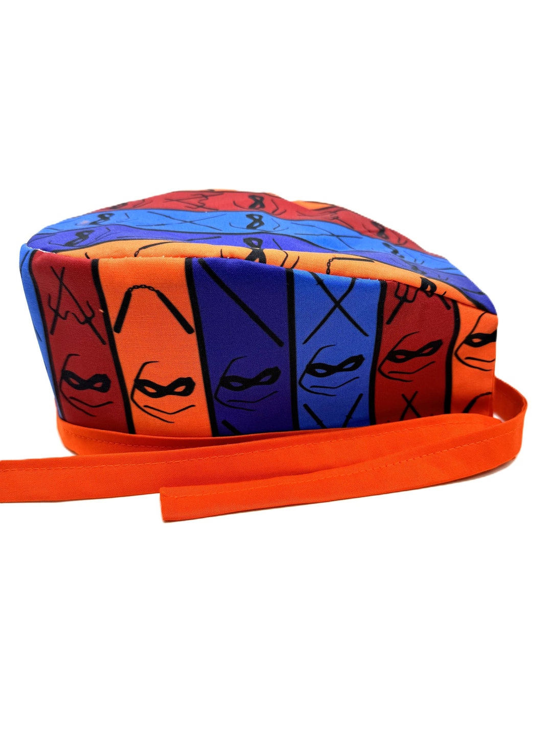 Masked Turtles Lined Surgical Scrub Cap for Men and Women - Etsy