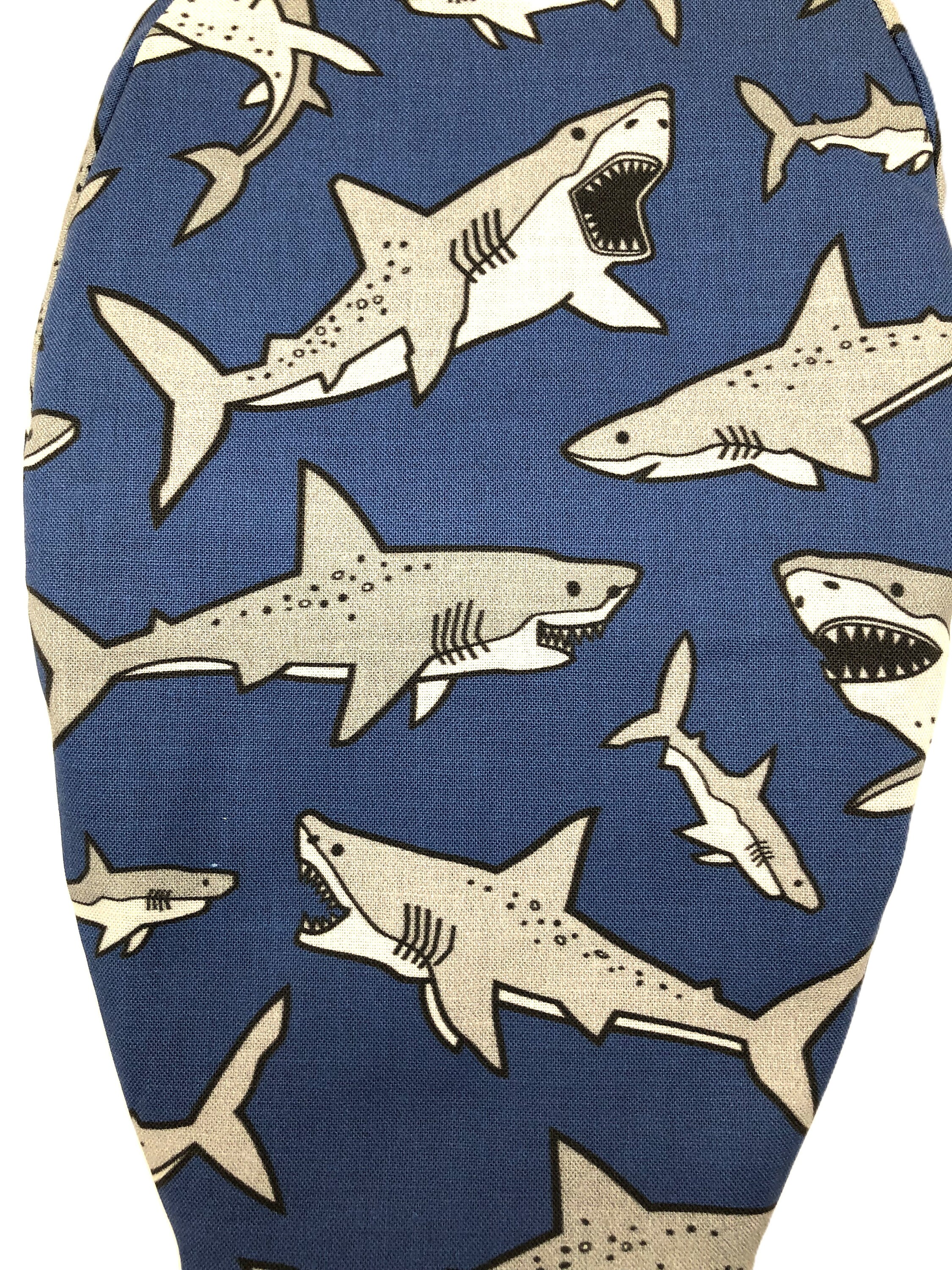 Shark Frenzy Lined Surgical Scrub Cap for Men and Women - Etsy