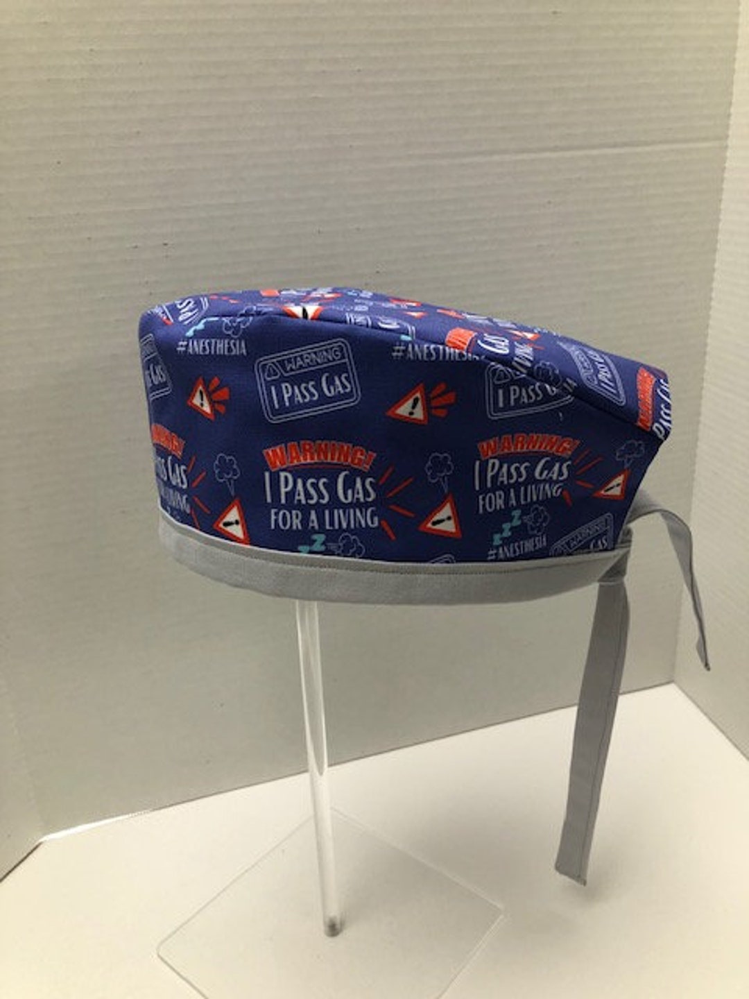 WARNING: I Pass Gas for a Living Lined Surgical Scrub Cap for Men and ...