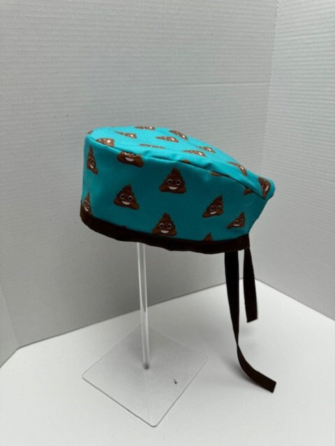 Poop Emoji Lined Surgical Scrub Cap for Men and Women - Etsy