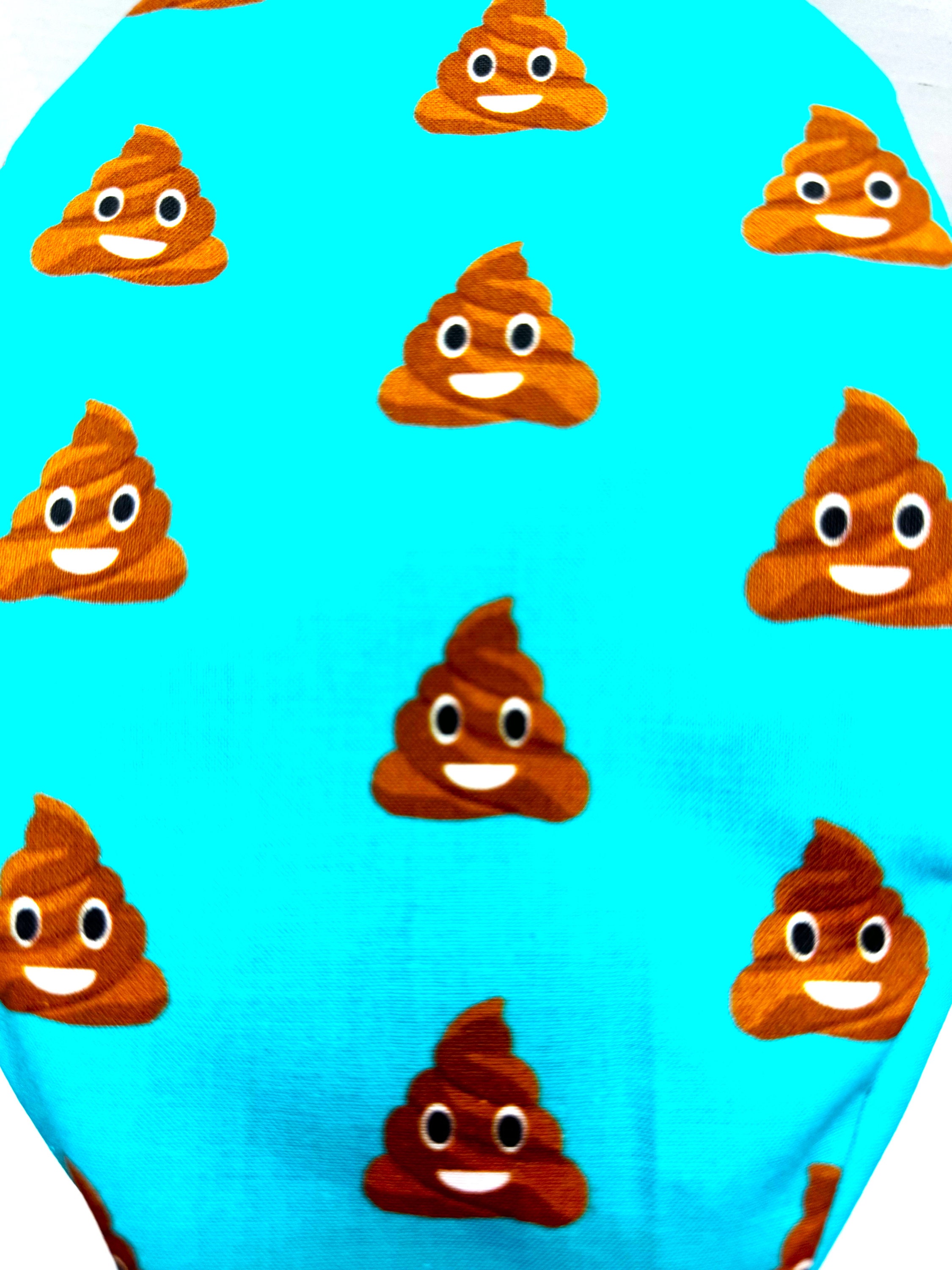 Poop Emoji Lined Surgical Scrub Cap for Men and Women - Etsy