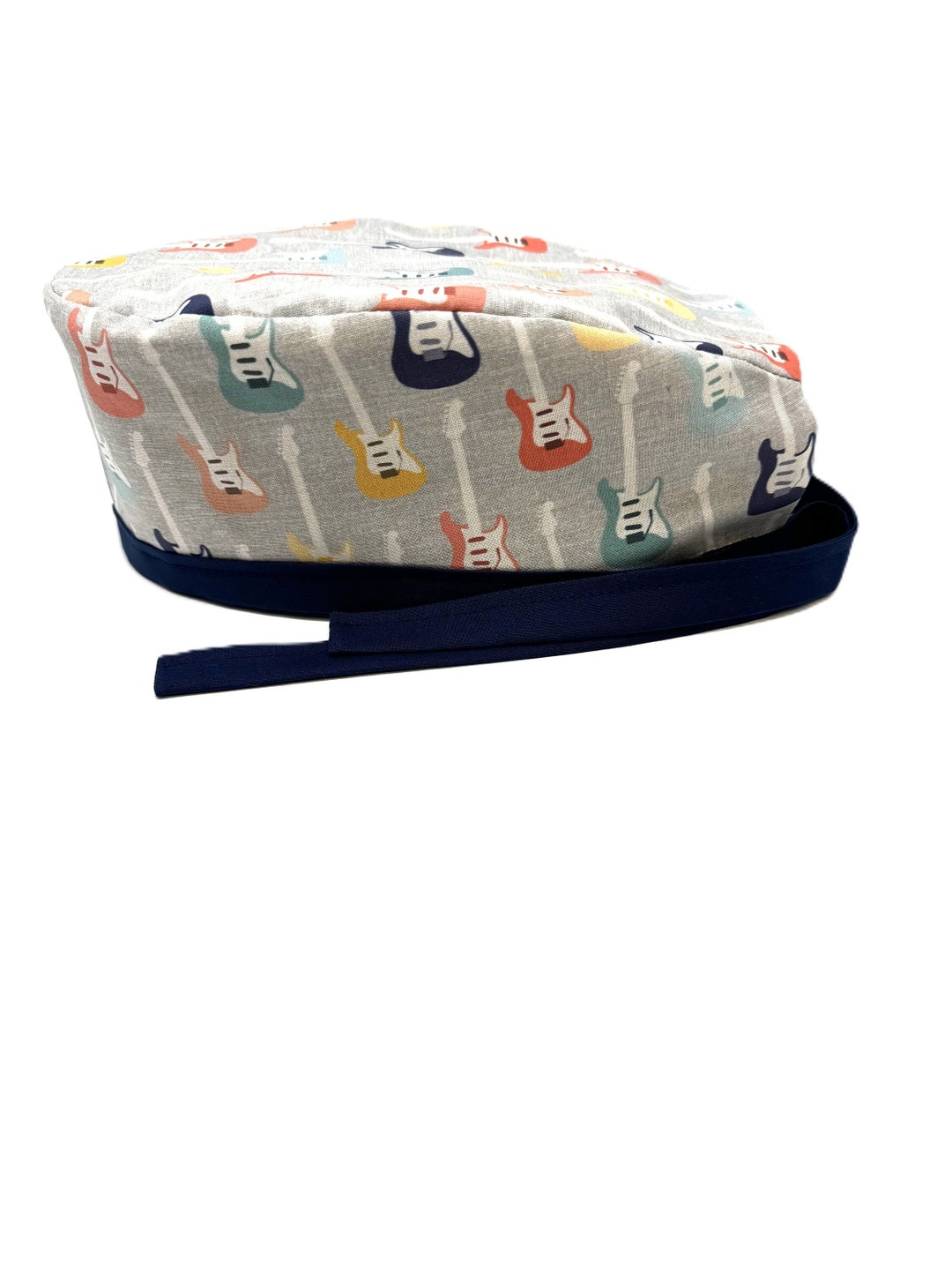 Vintage Guitars Lined Surgical Scrub Cap for Men and Women - Etsy