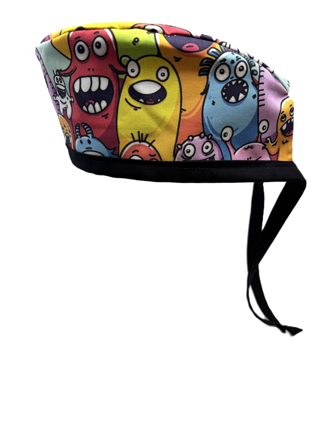 Silly Monsters Lined Surgical Scrub Caps for Men and Women - Etsy