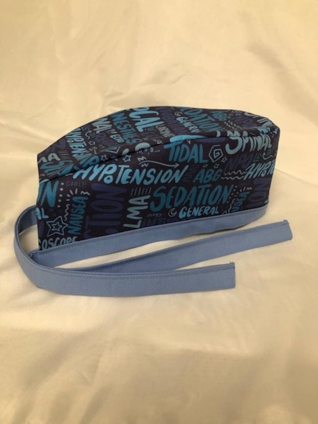 Anesthesia Chatter Lined Surgical Scrub Cap for Men and Women - Etsy