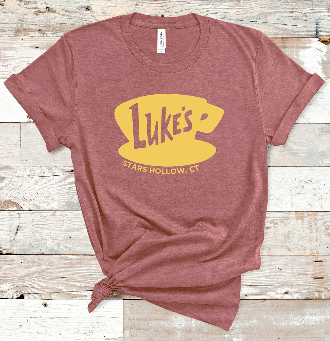 Luke's Diner Shirt, Lukes Coffee Shop T-shirt, Luke's Tee, Lukes Diner ...