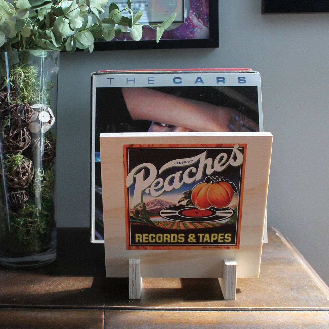 Peaches Vinyl Record Flip Rack Storage and Display - Etsy