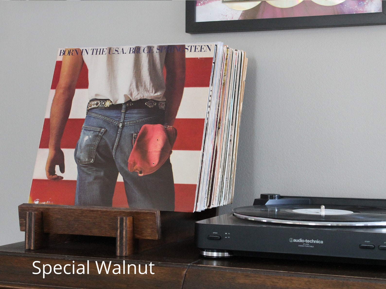 Vinyl Record Album Display Storage Rack (low Front) - Etsy