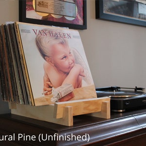 Vinyl Record Album Display Storage Rack (low Front) - Etsy