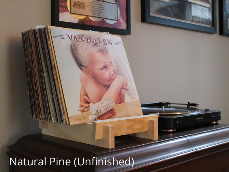 Vinyl Record Album Display Storage Rack (low Front) - Etsy