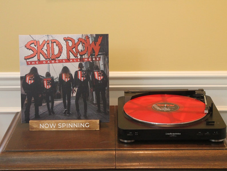 Now Spinning Vinyl Record Album Display Stand - Etsy