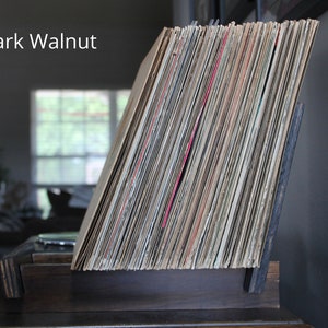 Vinyl Record Album Display Storage Rack low Front - Etsy