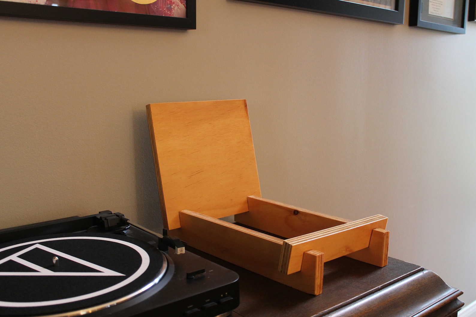 Vinyl Record Album Display Storage Rack (low Front) - Etsy