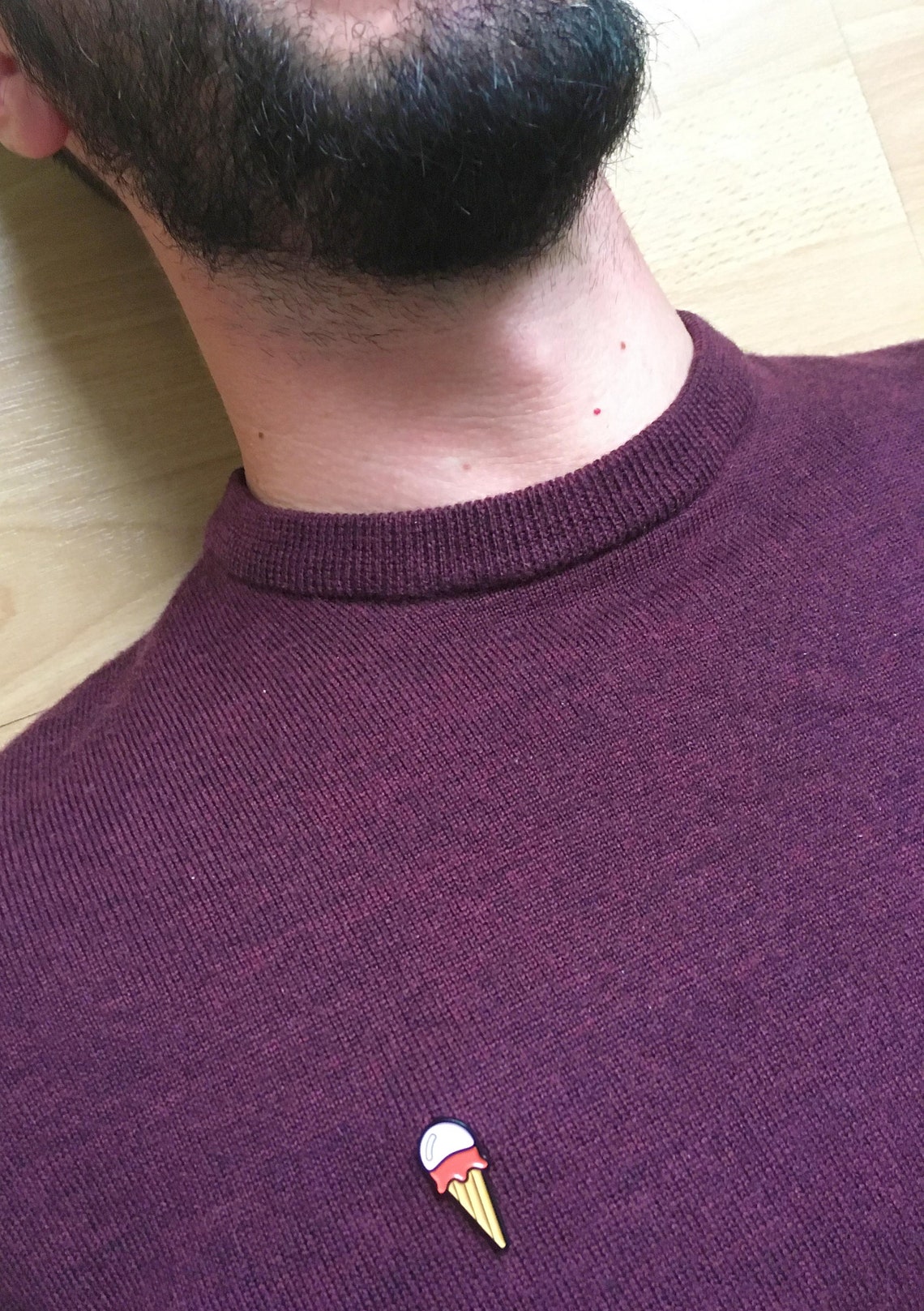 Gelato Pin Enamel Pins Italians Ice Cream Italian AF - Etsy