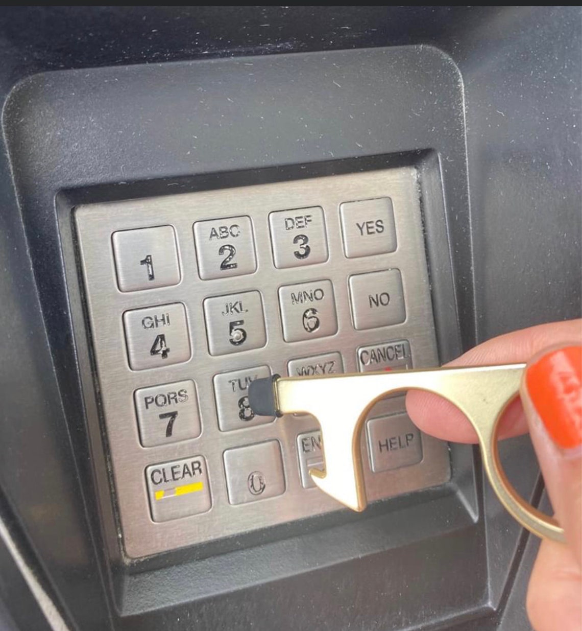 Keychain Door Opener/keypad Punch 3 Packs - Etsy