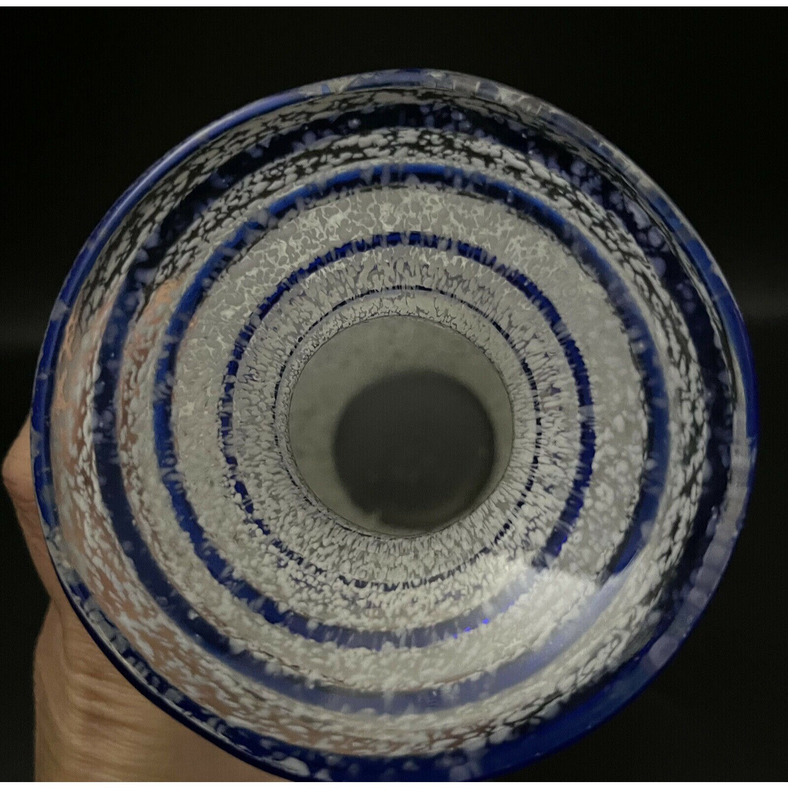 2 Piece Mid-century Atomic Sculpted Art Glass Vase W/ Spiraled - Etsy ...