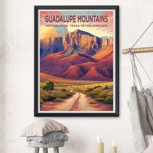 Guadalupe Mountains National Park Southwest Desert Landscape ...