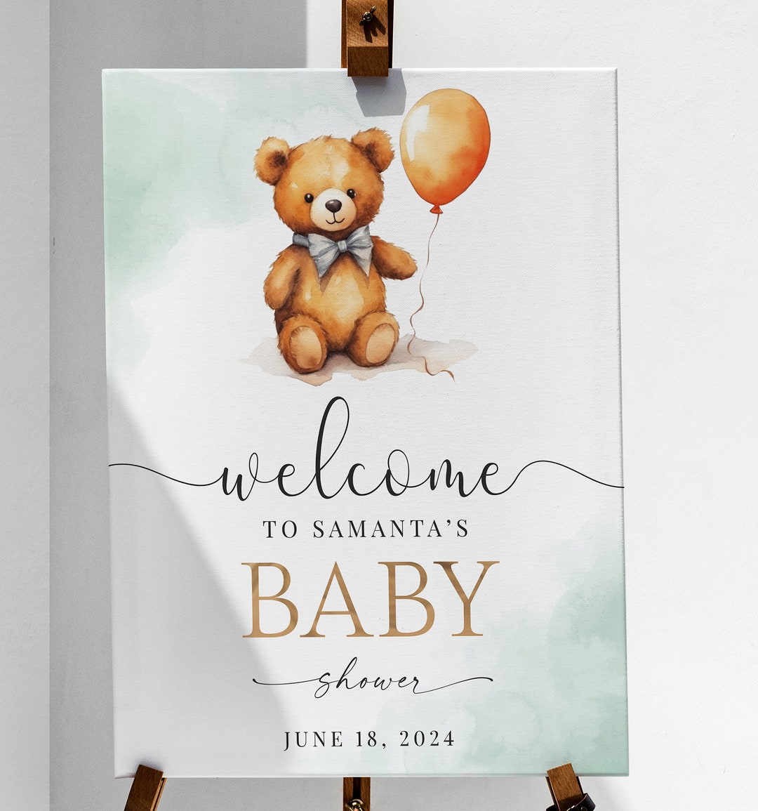 Baby Shower Sign, Print for a Baby Shower, Perfect for Your Event - Etsy