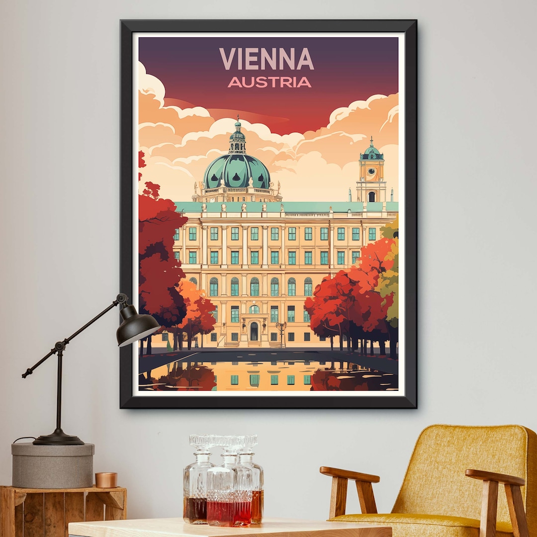 Vienna Austria Poster - Vienna Austria Print - Vienna Wall Decor Print ...