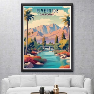Riverside California Poster - Riverside California Print - Riverside ...