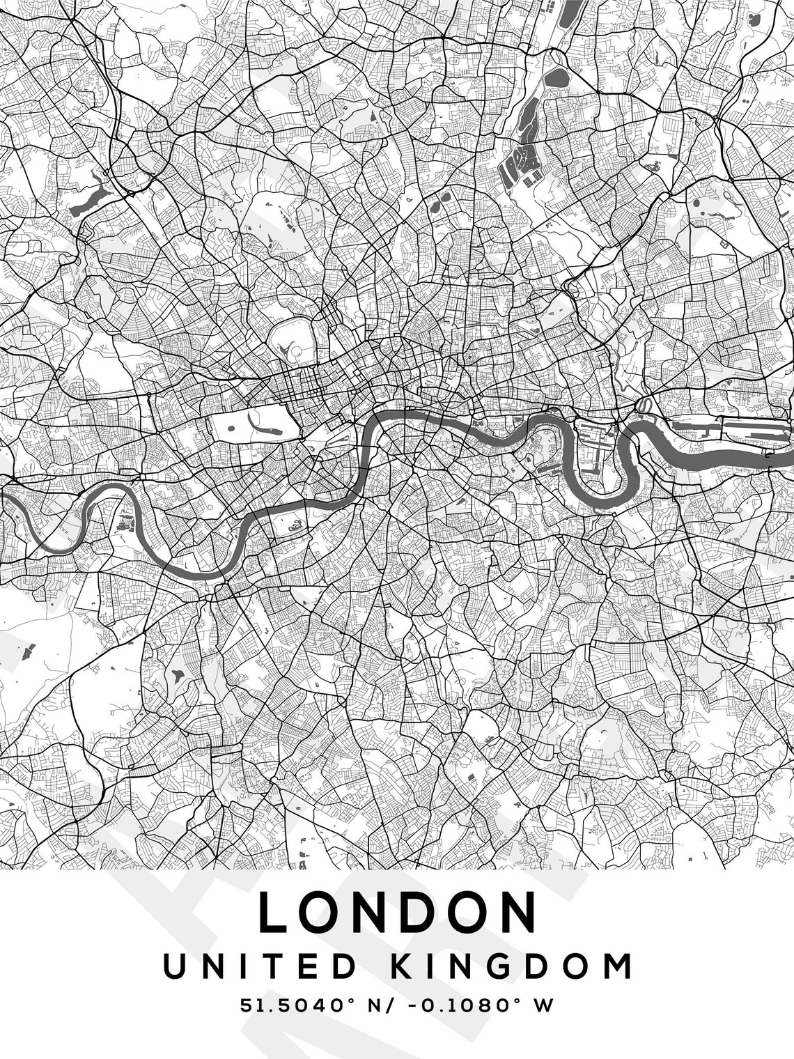 Personalized Map Print Set of 3 Map Prints Custom Map - Etsy