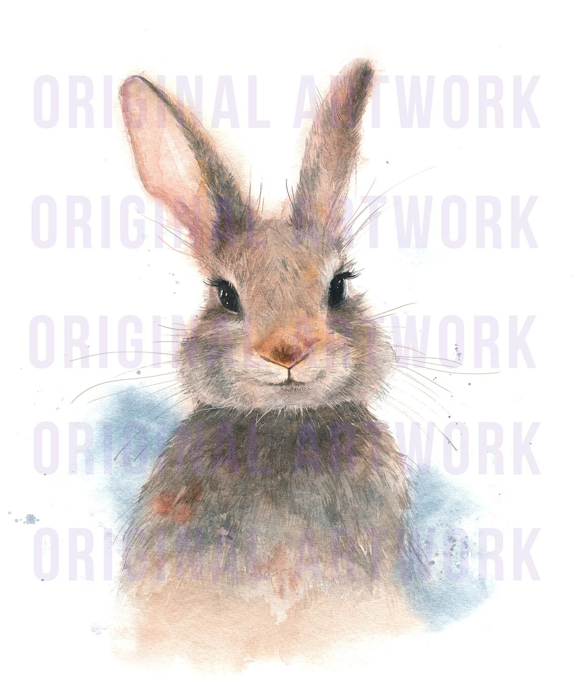 Baby Bunny Print Rabbit Nursery Art Nursery Animal Print - Etsy