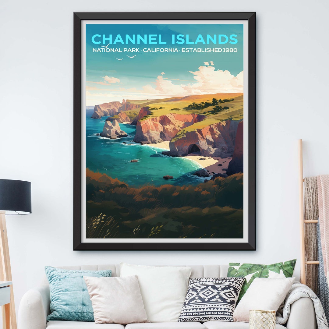 Channel Islands National Park Illustration - Coastal Serenity Travel ...
