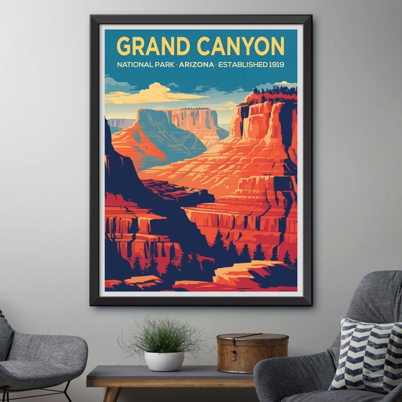 Grand Canyon Poster - Etsy
