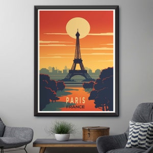Paris France Poster Paris France Print Paris France Wall Decor Paris ...