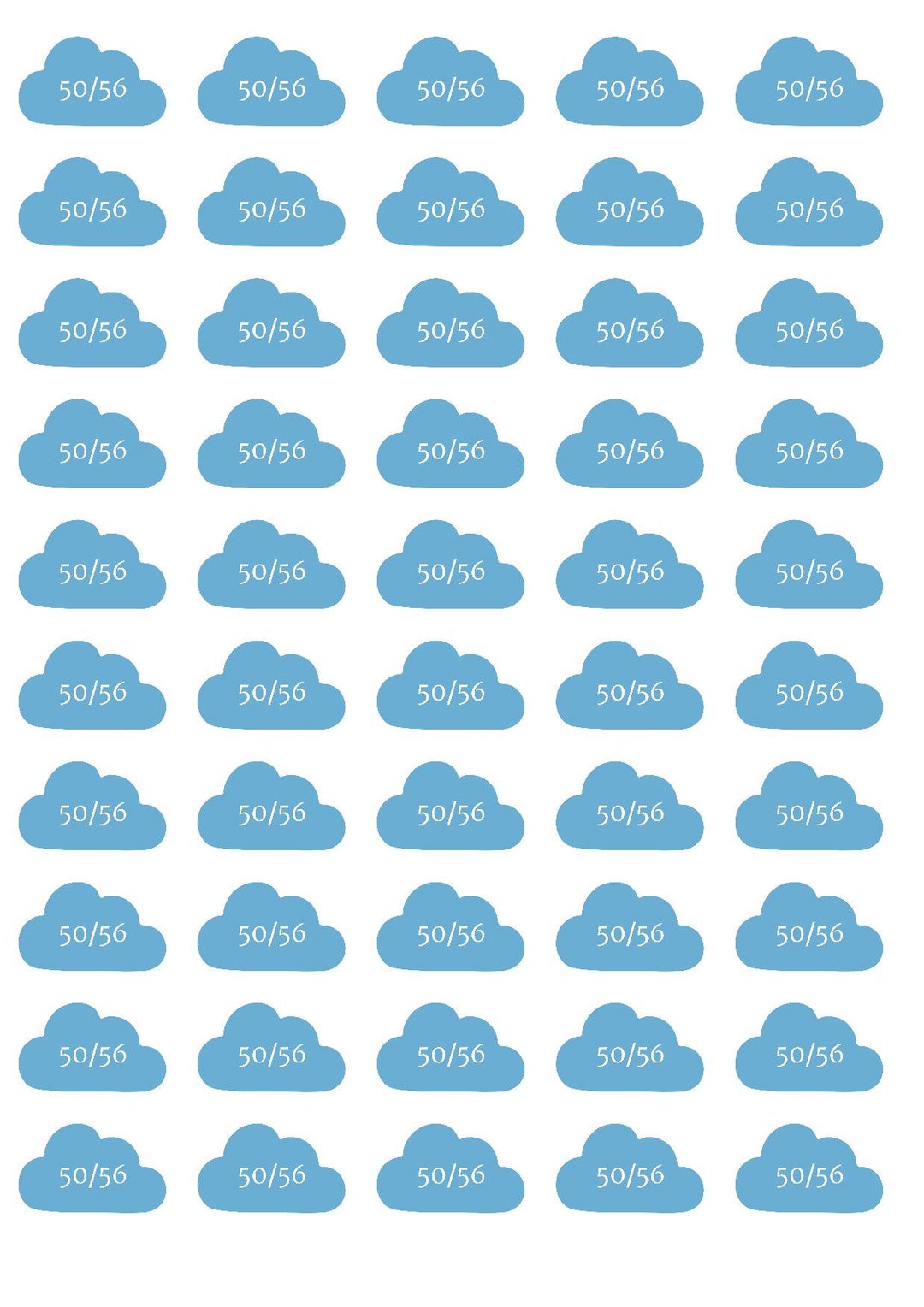 Size Labels, Size Labels for Ironing, Iron-on Labels Cloud - Etsy