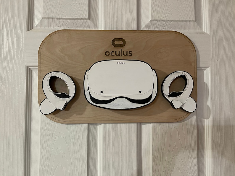 DIY Laser Ready File to Create a One-of -a-kind 3D VR Headset Wall ...