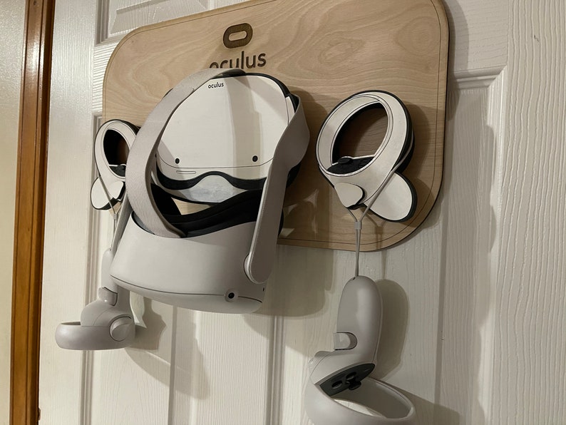 DIY Laser Ready File to Create a One-of -a-kind 3D VR Headset Wall ...