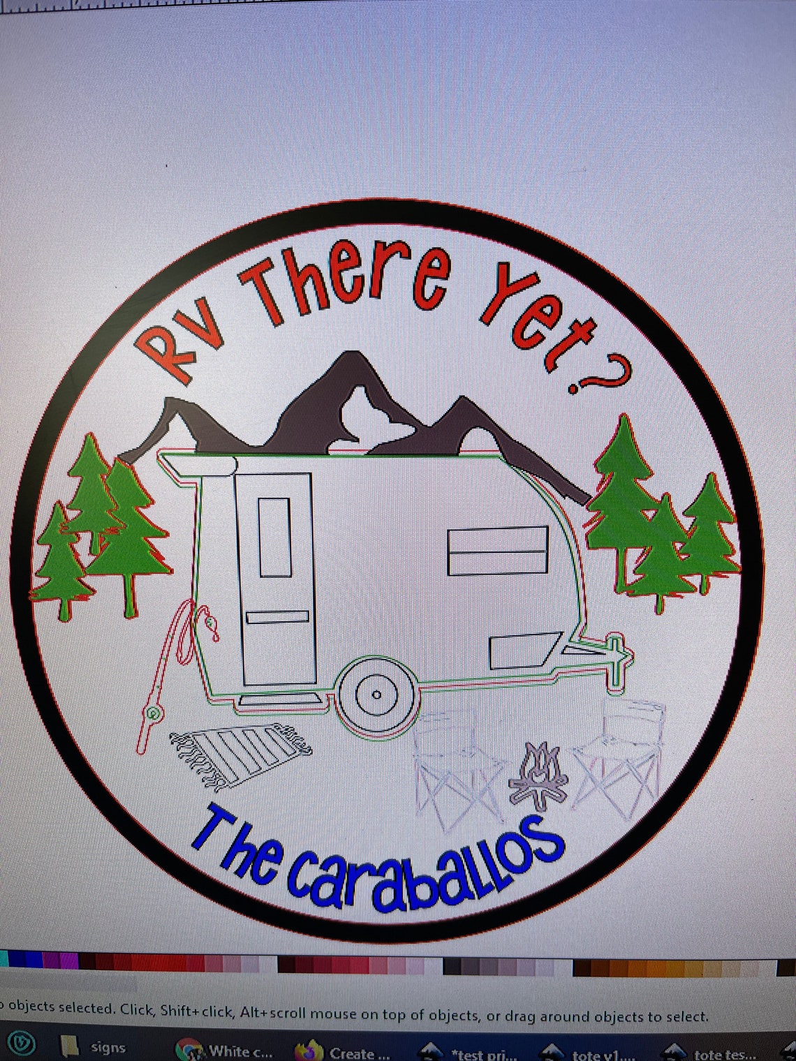 SVG File to Create Your Own RV There yet Vintage Camper 3D - Etsy