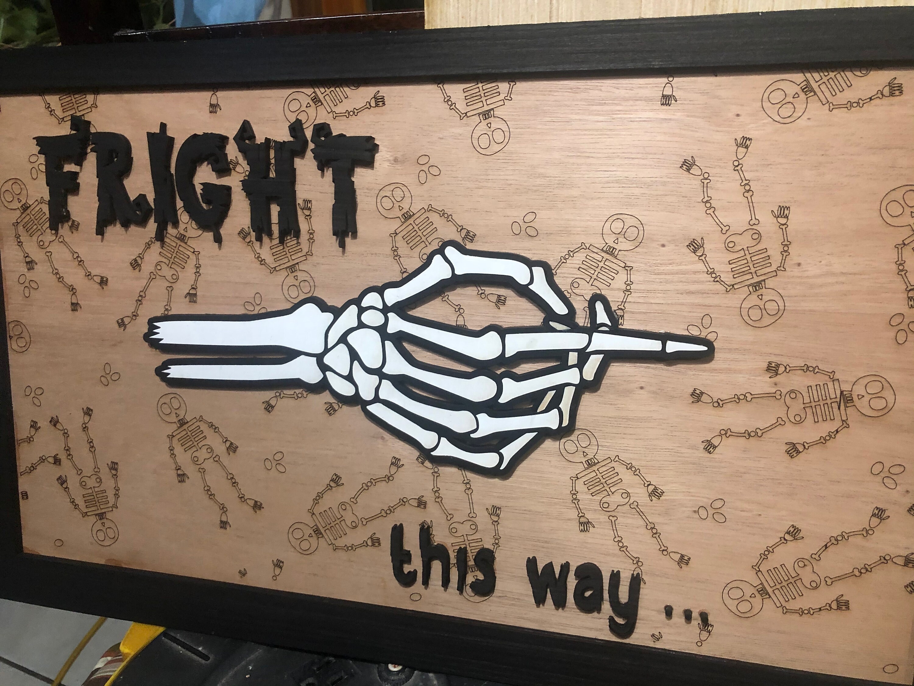 Fright This Way SVG File to Create Your Own Fun Halloween - Etsy