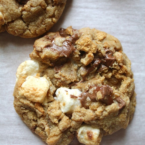Toasty Milk Chocolate Smores Cookies - Etsy