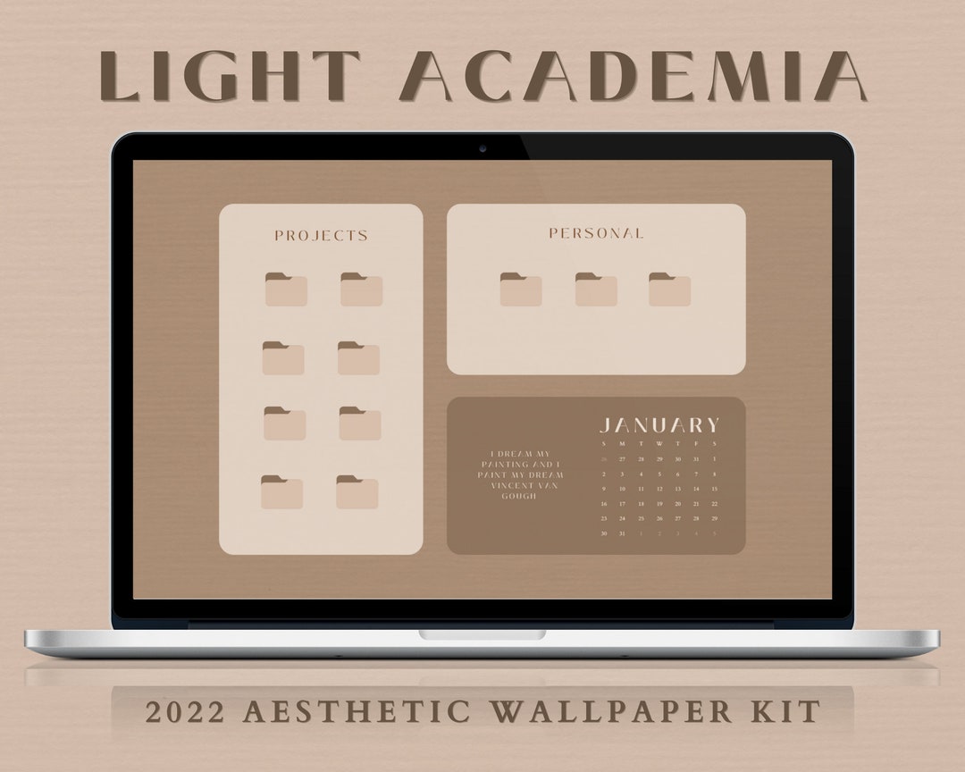 Light Academia Desktop Wallpaper 2022 Monthly Wallpaper Desktop ...