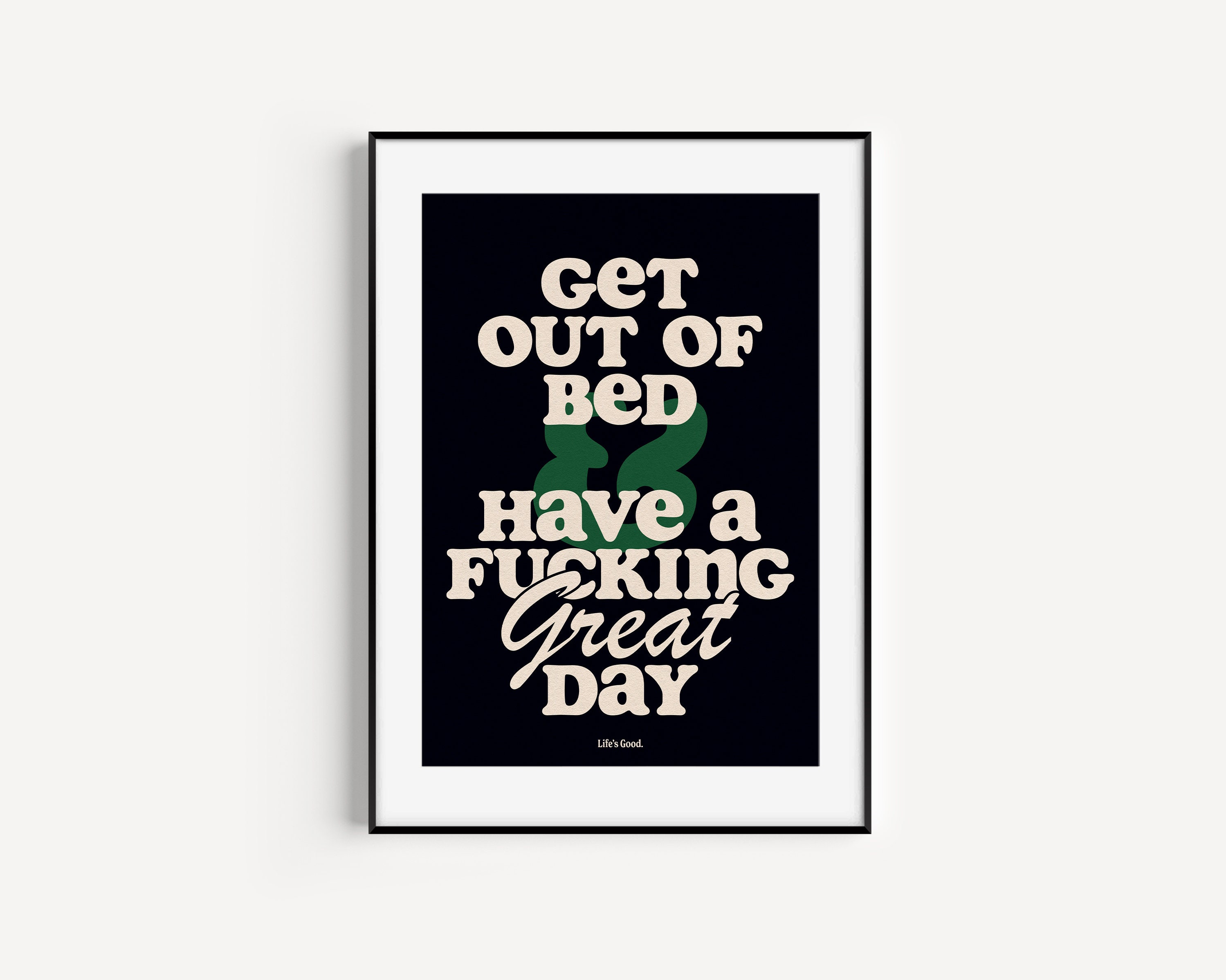 Retro Positive Quote Unframed Print Wall Art Wall Decor - Etsy