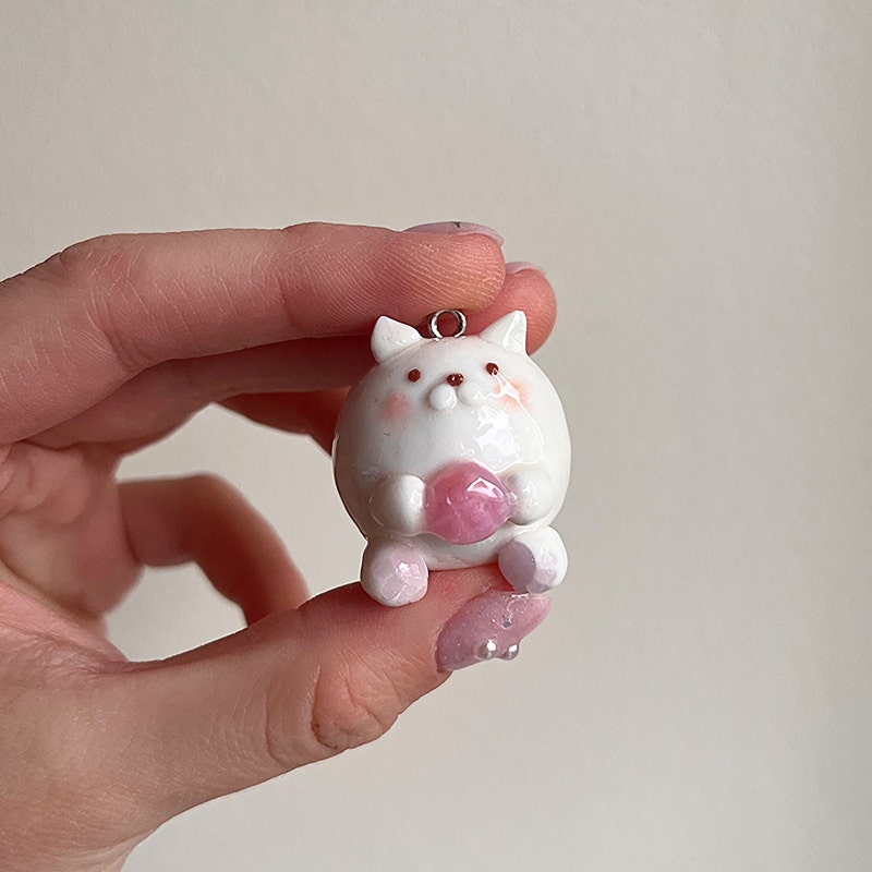 Clay Keychain - Etsy