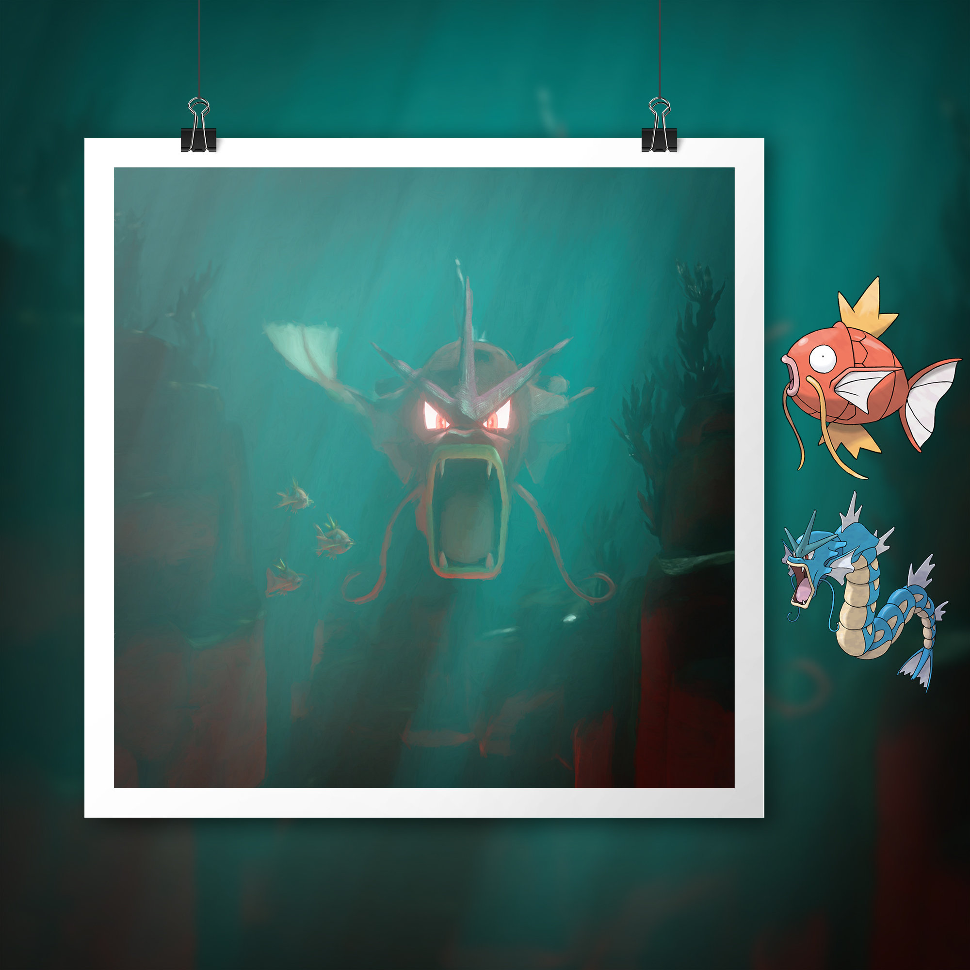 CUSTOM Personalised Pokemon Art Chose Your Favourite Pokemon - Etsy