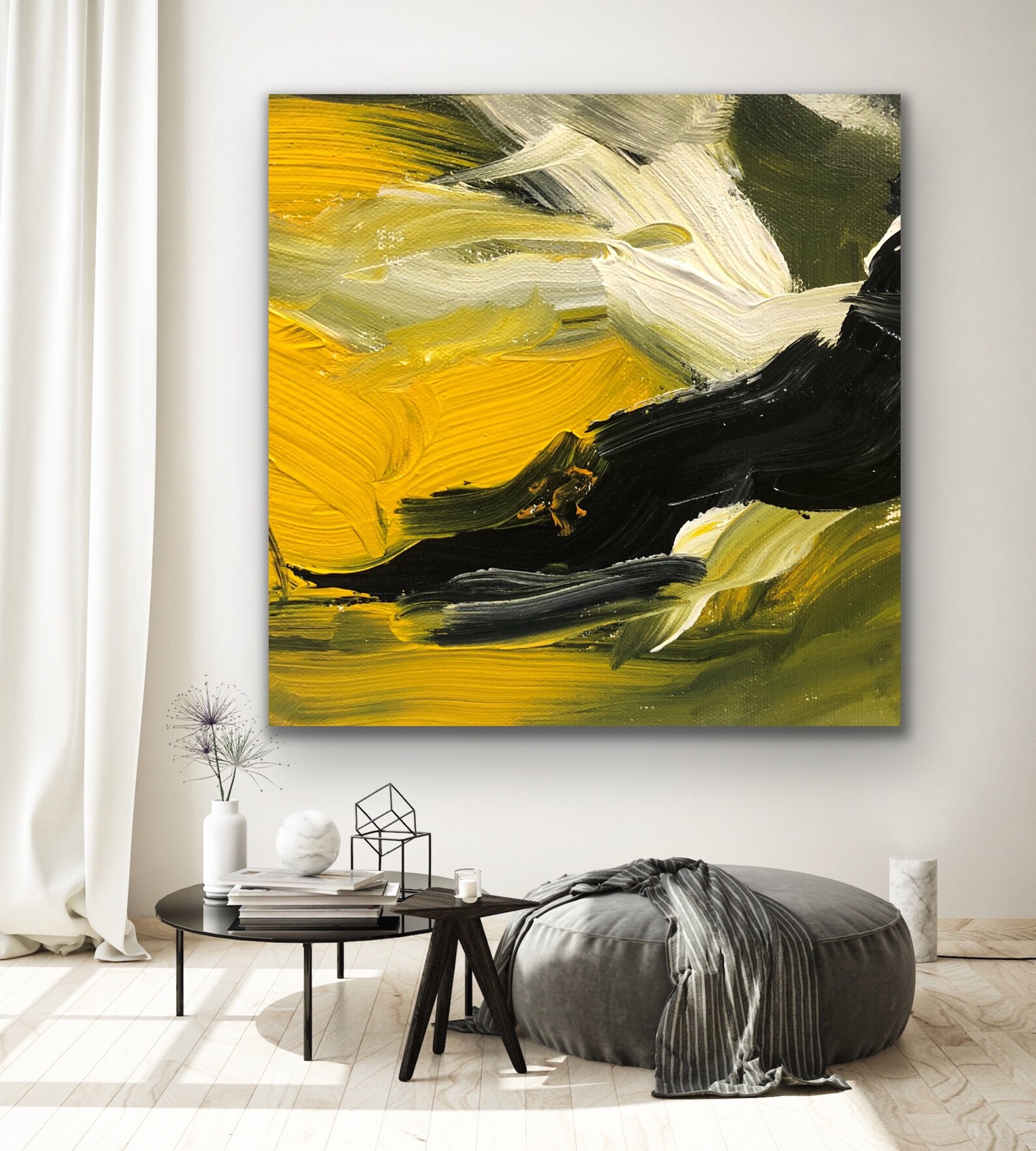 Abstract Painting Original Large Acrylic Canvas Wall Art - Etsy