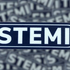 STEMI Sticker - Etsy