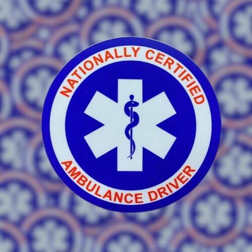 Nationally Registered Taxi Driver Vinyl Sticker - Etsy