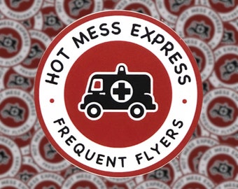 Nationally Registered Wee Woo Wagon Sticker Funny EMS Sticker Medical ...