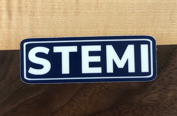 STEMI Sticker - Etsy