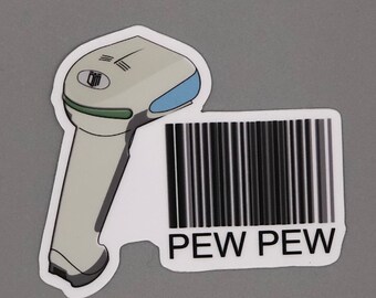 Scanner Sticker | Etsy