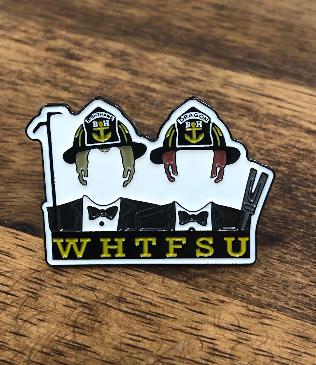 WHTFSU Enamel Pin - Etsy