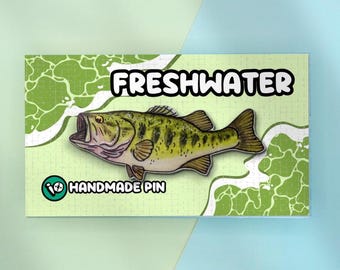 Large Mouth Largemouth Bass Fish I Love Going Trophie Fishing Daisy ...