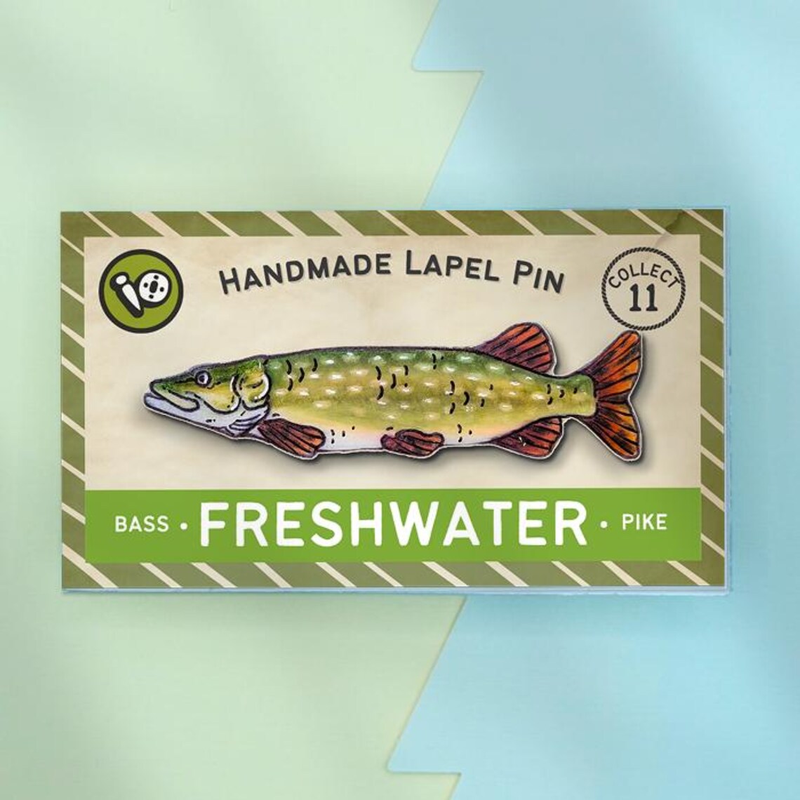Northern Pike Fish Lapel Pin - Etsy